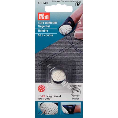 Prym Ergonomic Soft Comfort Thimble - CreativeSolutionsGB.com