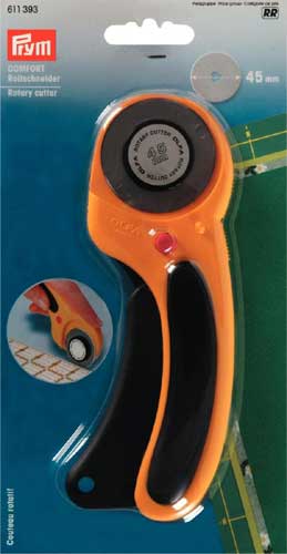 611393 - Prym 'Comfort' Rotary Cutter - 45mm - CreativeSolutionsGB.com